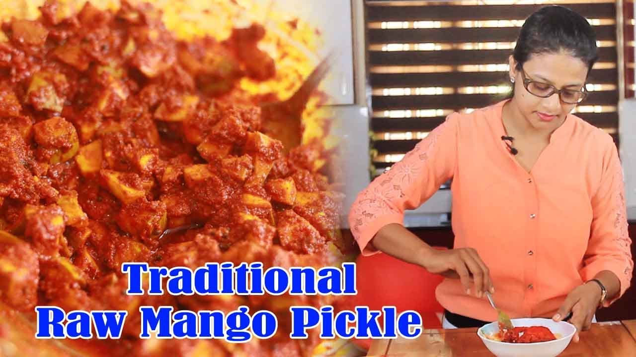 Traditional Mango Pickle Recipe | Goan Food Court | Melba Menezes - YouTube