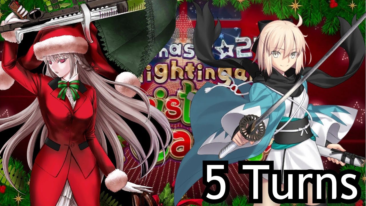 Okita 5 Turn - Santa and Children in the Holy Night (Galemas CQ) [FGO ...