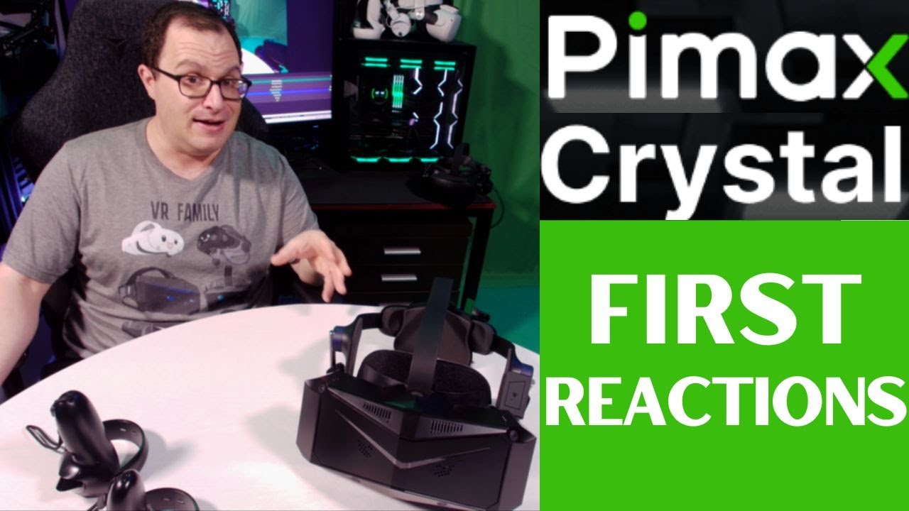 Prelude to a Full Review of The Pimax Crystal - YouTube