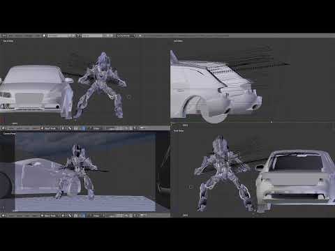 Blender VFX: Robot [Breakdown] - YouTube