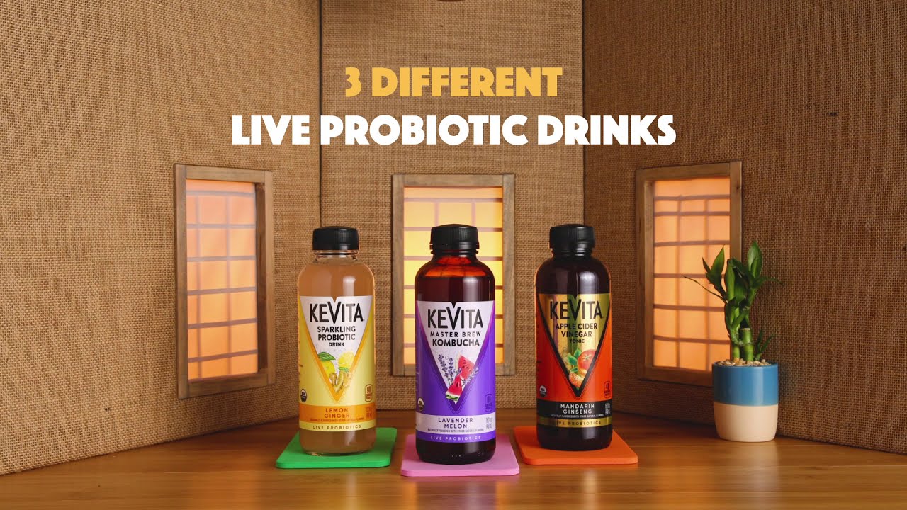 Live Probiotics In Every Bottle - YouTube