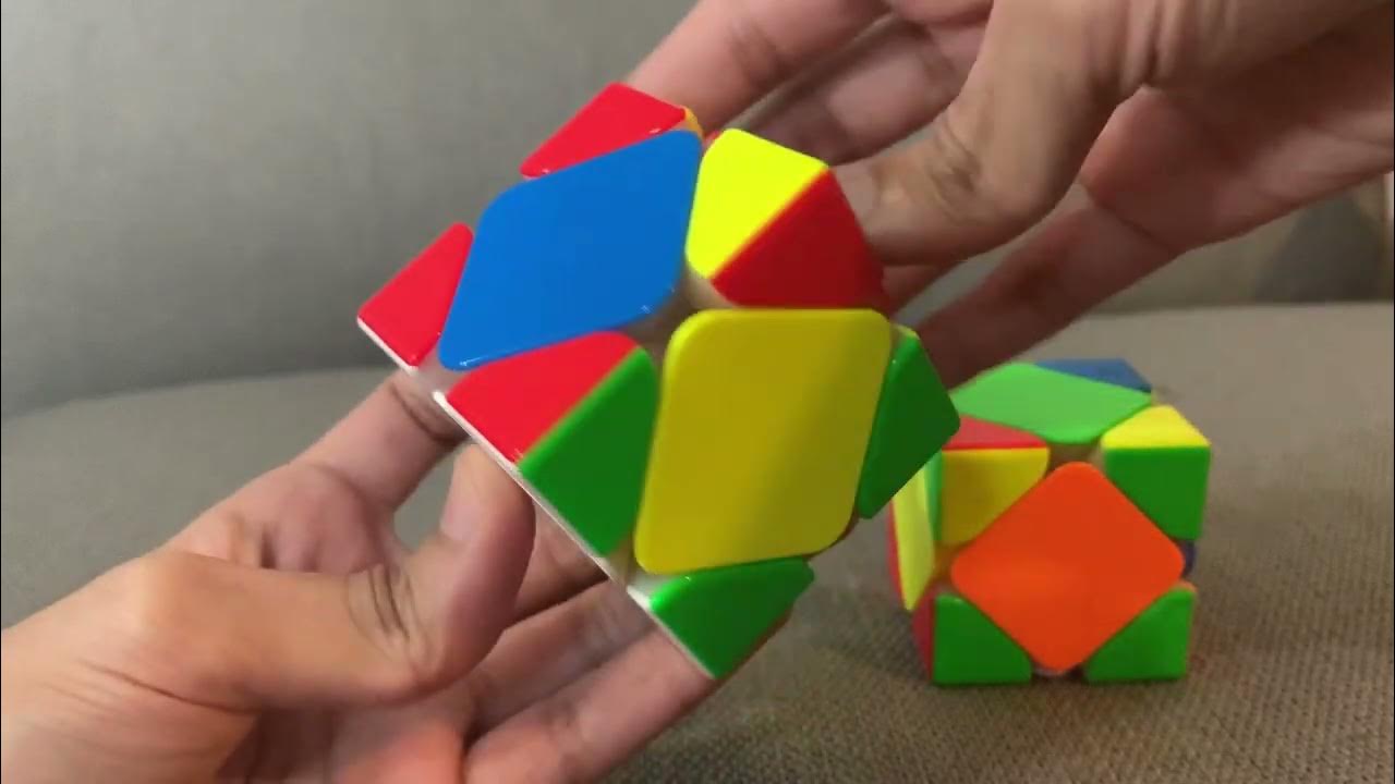 Skewb Sarah's Advanced | Peanut + Swirl Perm - YouTube