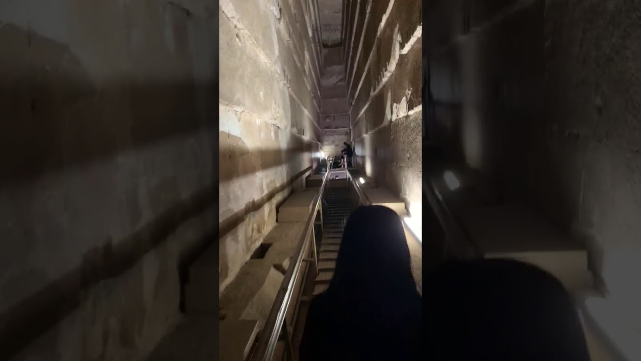 Inside Khufu pyramid - Egypt - YouTube