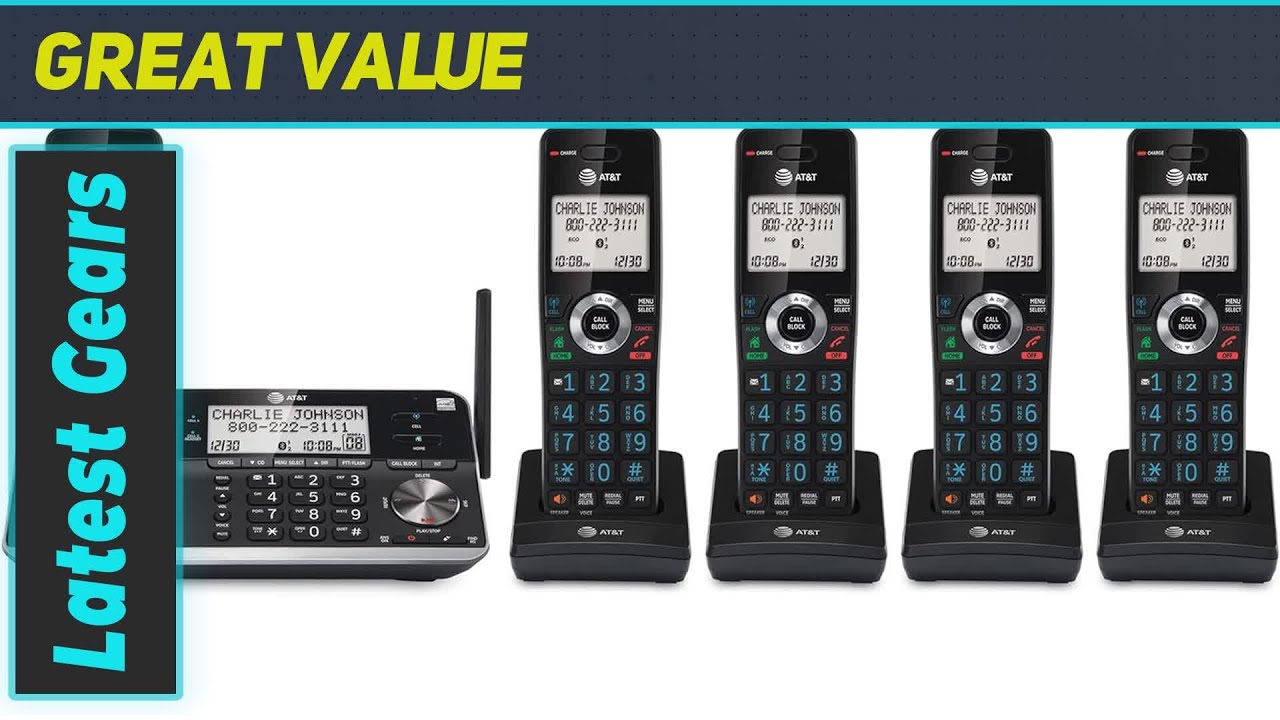 AT&T DLP73510: The Best Long-Range Cordless Phone with Smart Features ...