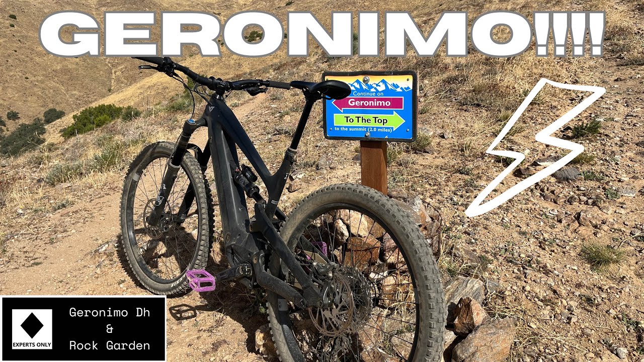 GERONIMO!!! DH & Rock Garden // Black Diamond Trail at TMTA Tehachapi ...