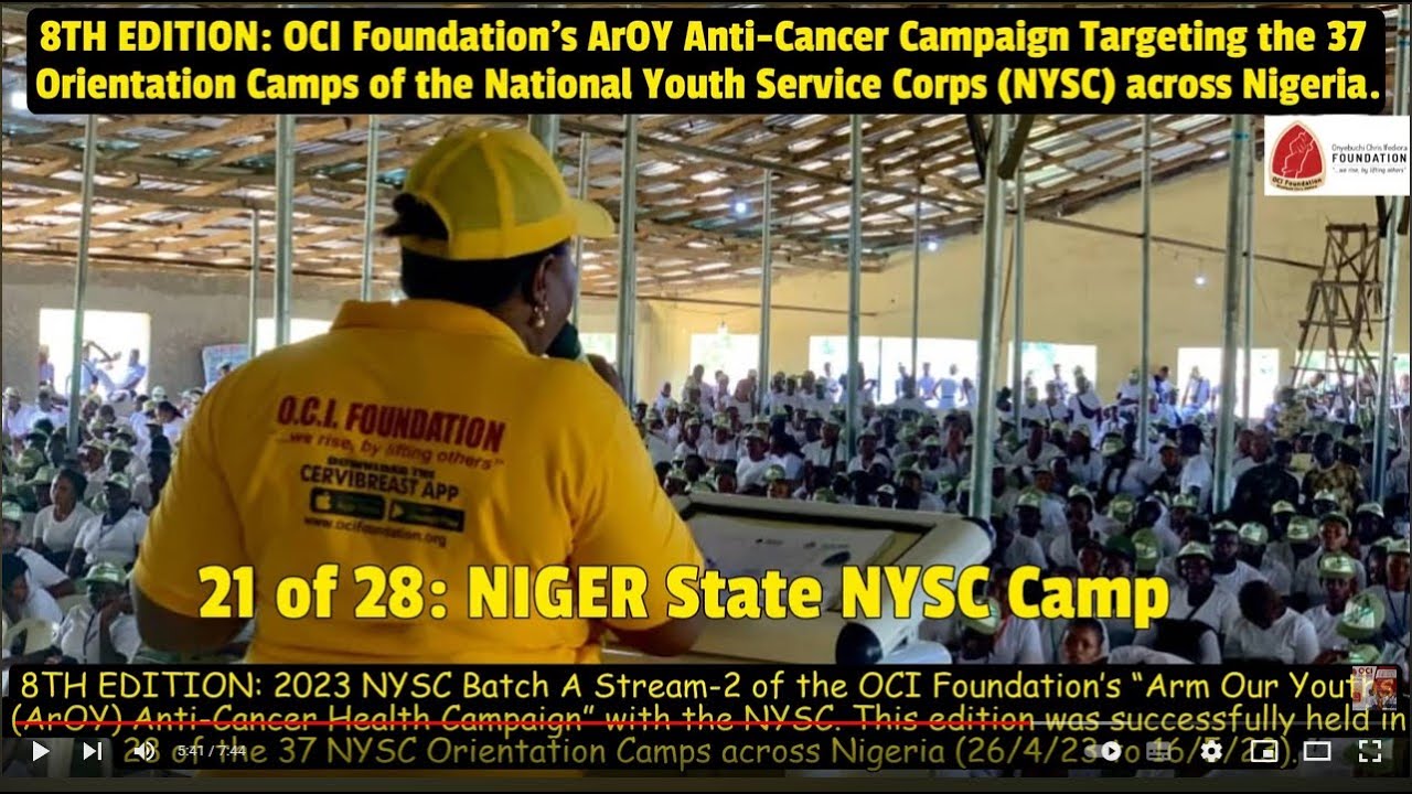 Slides 2023 NYSC Batch A Stream II: OCI Foundation's ArOY Health ...