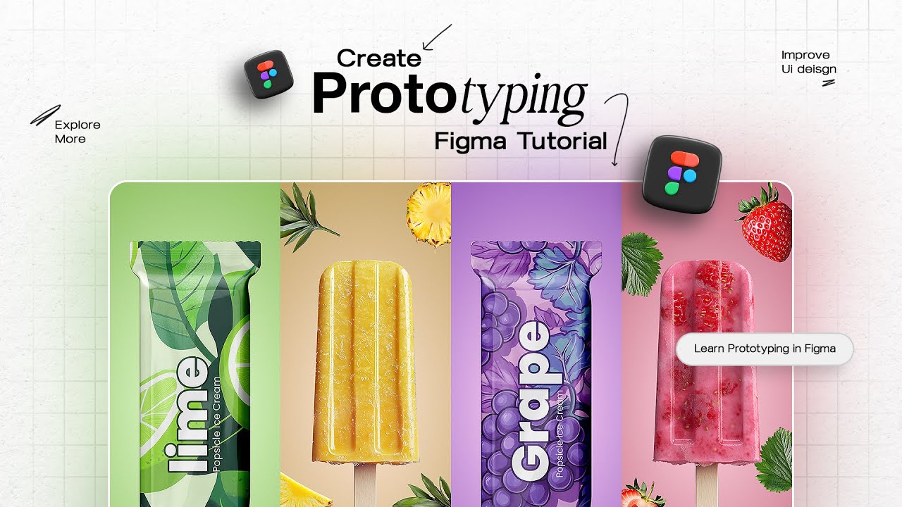 Step-by-Step Figma Tutorial: Ice Cream Design and Animation - YouTube