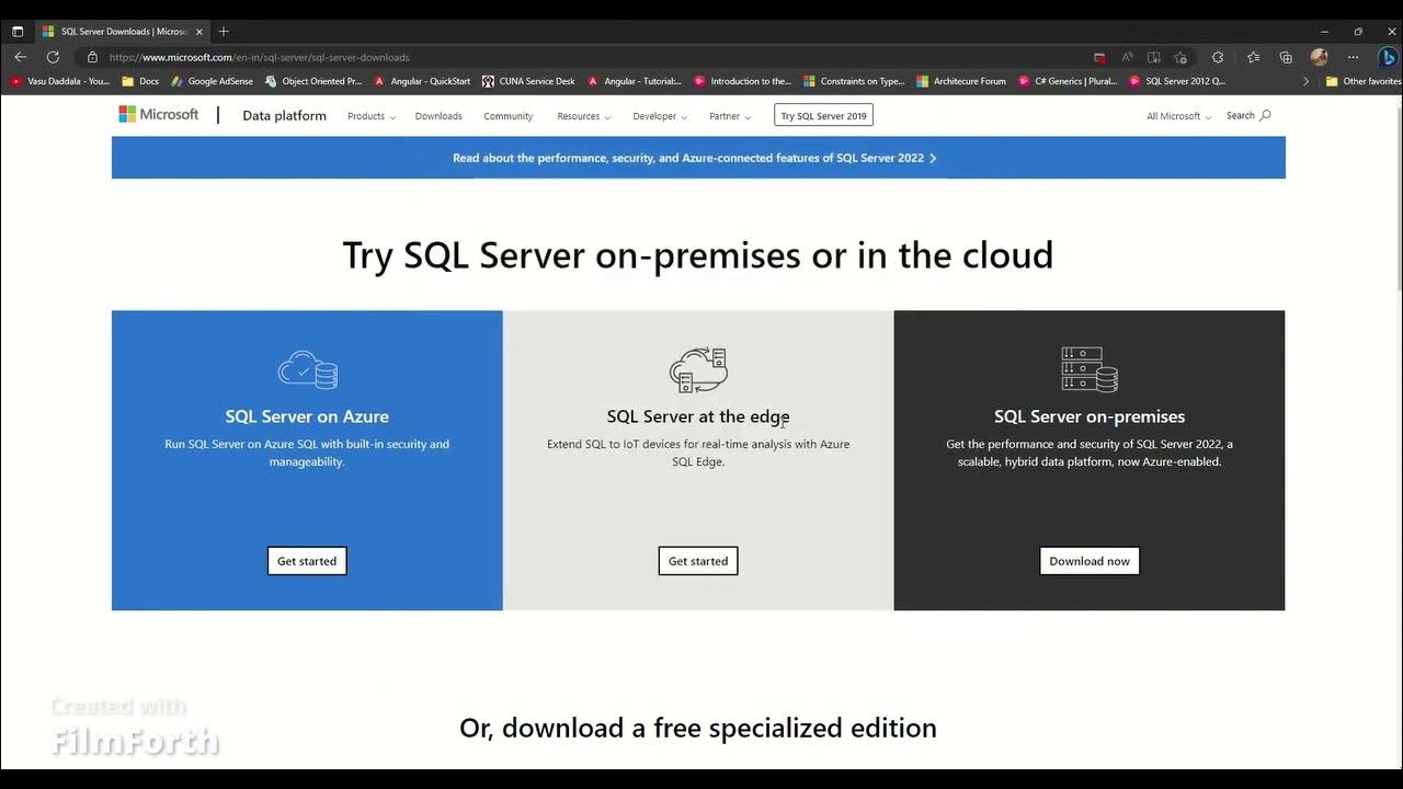 Sql Server installation step by step 2022 - YouTube