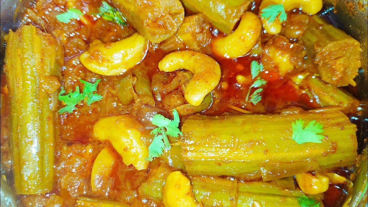ములక్కాయ జీడిపప్పు కర్రీ/Mulakkaya JeedipappuCurry/Drumstick and ...