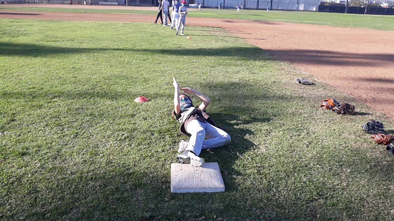 SMBA 12U Dodger's Weekly Baseball Pod - Sliding - YouTube