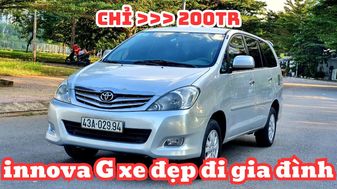 innova G 8 chỗ gia đình sử dụng bền đẹp | Ô Tô Cũ Sài Gòn - Phúc Việt ...
