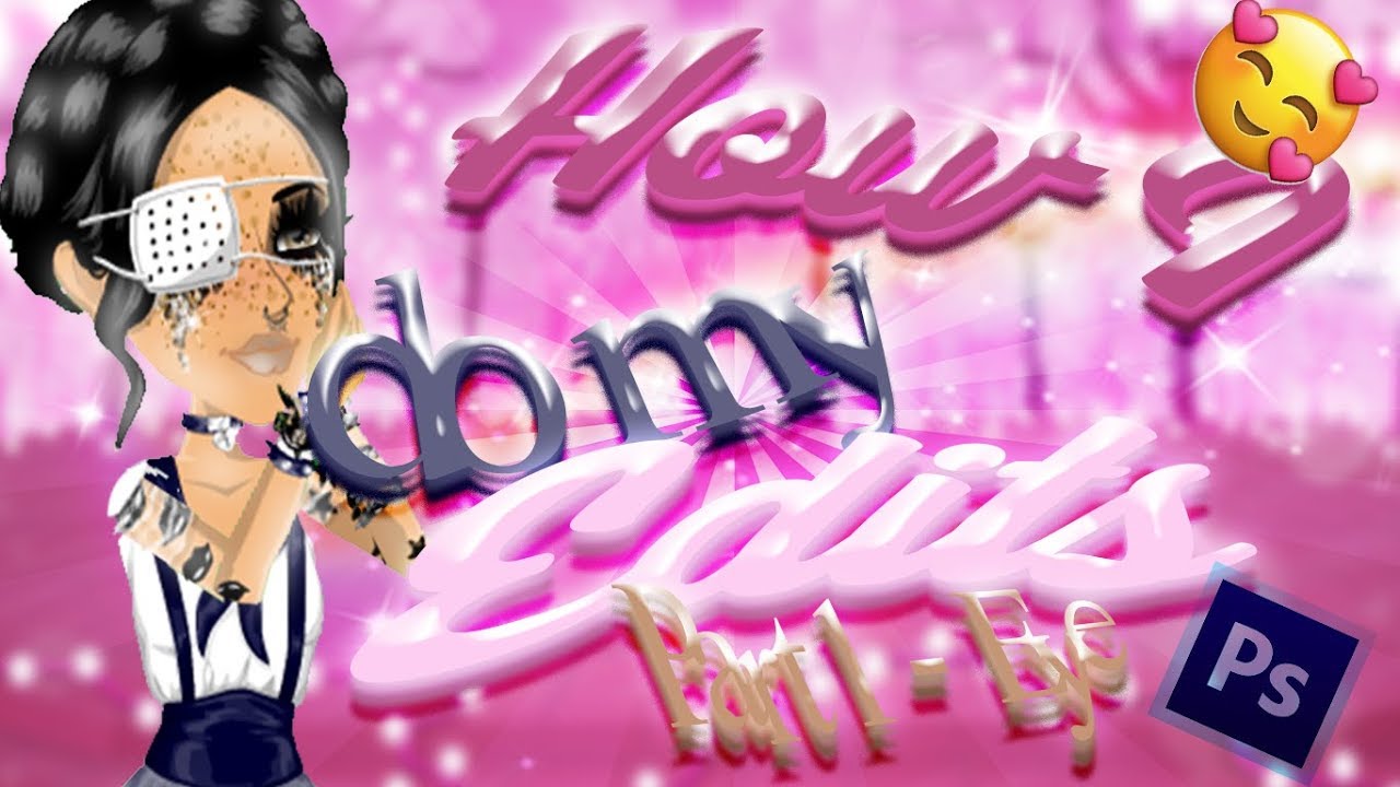 ♥ MSP EDIT TUTORIAL ♥ Part 1 - Eye ♥ Hannah Smith MSP ♥ - YouTube