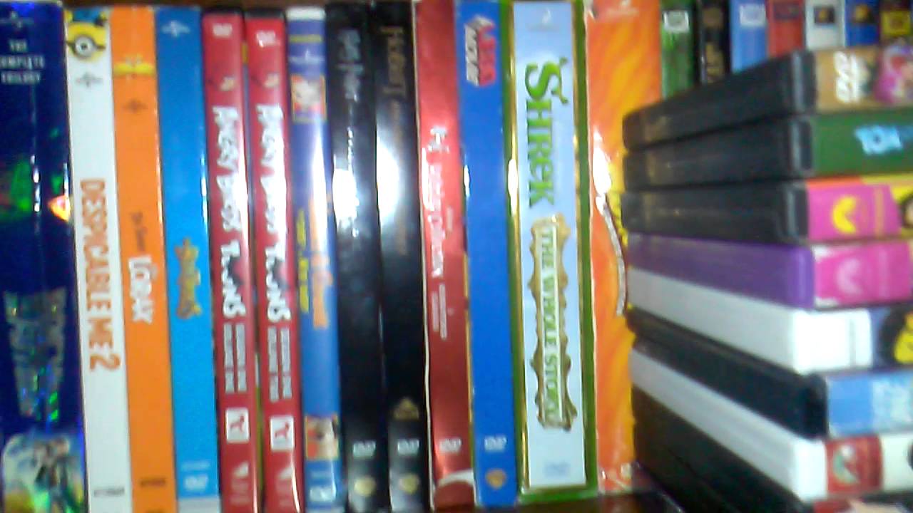 Overview of My DVD Collection - YouTube