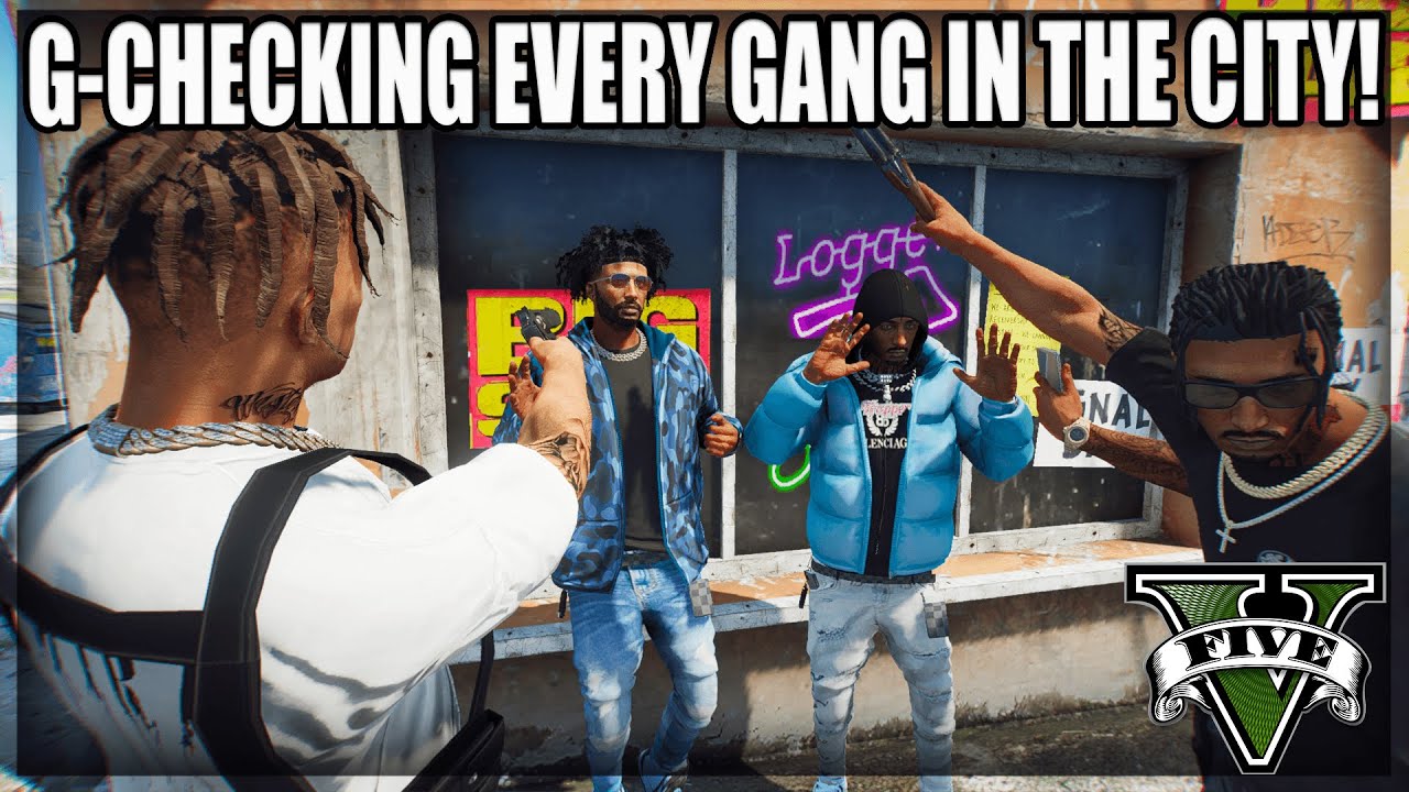 G-Checking Every Gang In The City! | GTA RP | Grizzley World WHITELIST ...