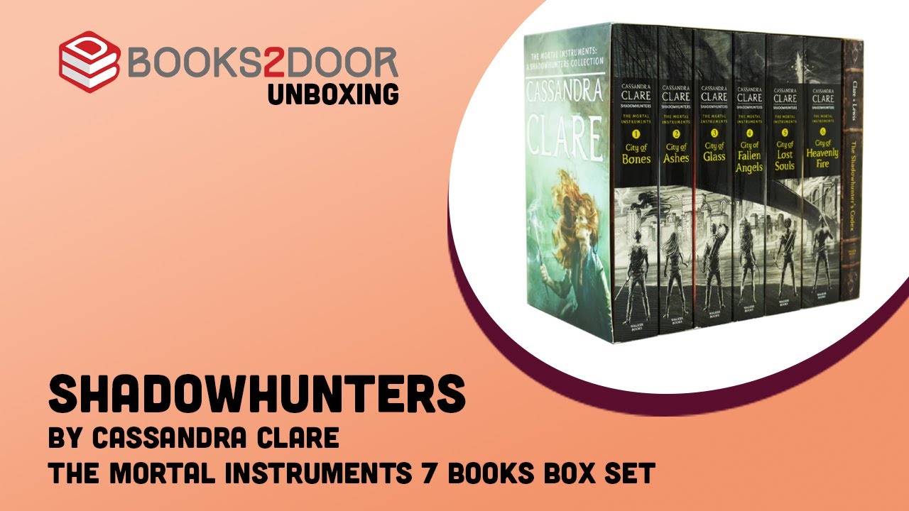 Shadowhunters by Cassandra Clare - The Mortal Instruments 7 Books Box ...