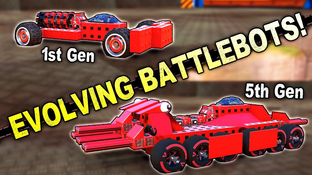 We Evolved Battlebots in the New Battlebot Arena Mod! - Trailmakers ...