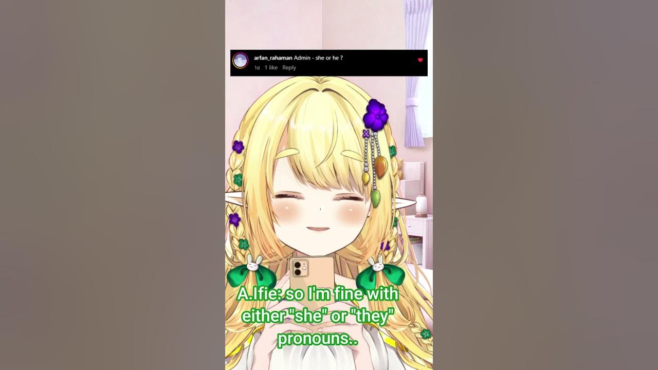 ⋱ Until Elfie reach 7k subs! ⋰ 。・Here part 2 comments from Insta replied by A.Ifie #vtuber #cai ...