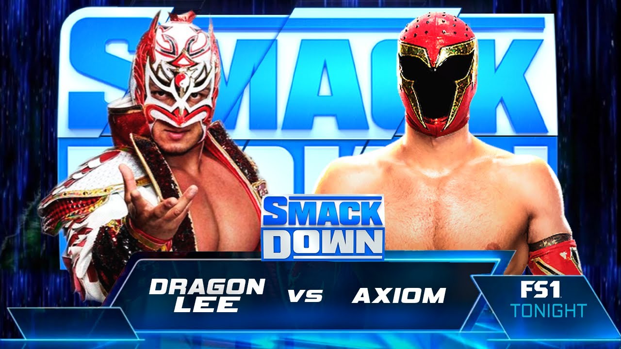 Dragon Lee vs Axiom | WWE SmackDown 2023/11/17 Gameplay - YouTube