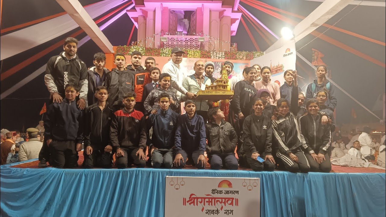 prasiddh brijghat garhmukteshwar mein ramlala ke padharne per dipu sab ...