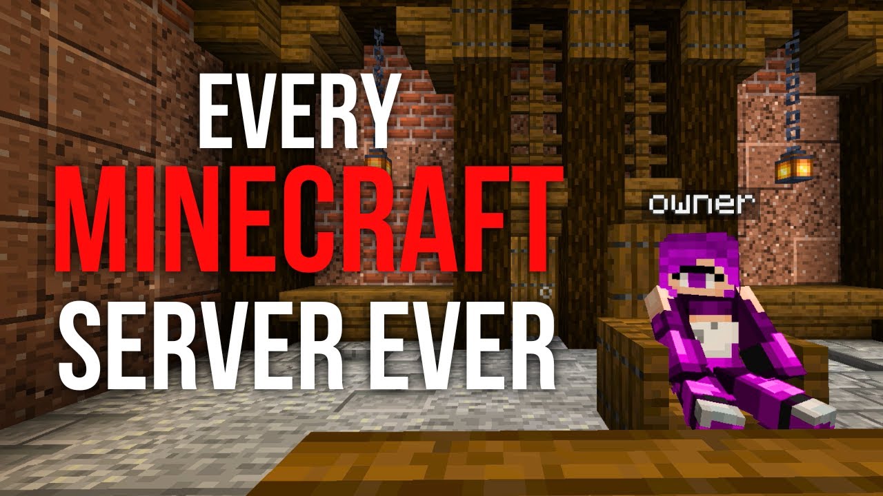 Every Minecraft Server Ever - YouTube