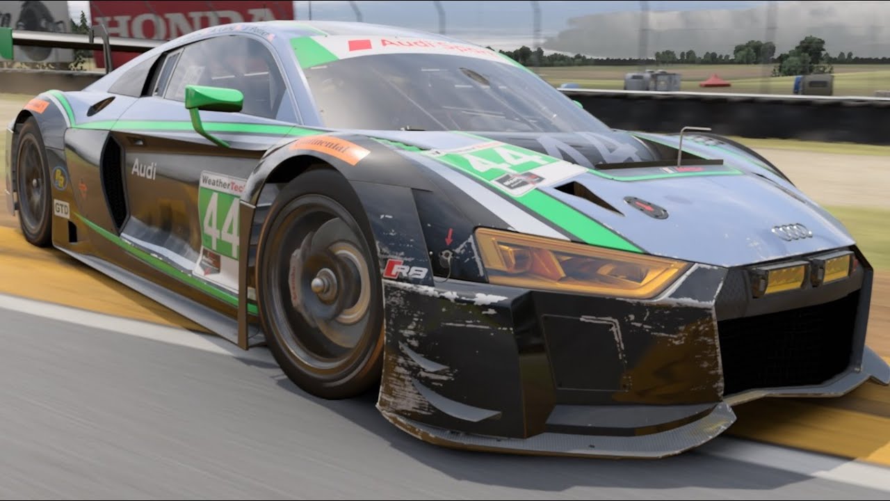Forza Motorsport - Audi R8 LMS GT3 at Mid-Ohio (Race + Replay / No Commentary). - YouTube