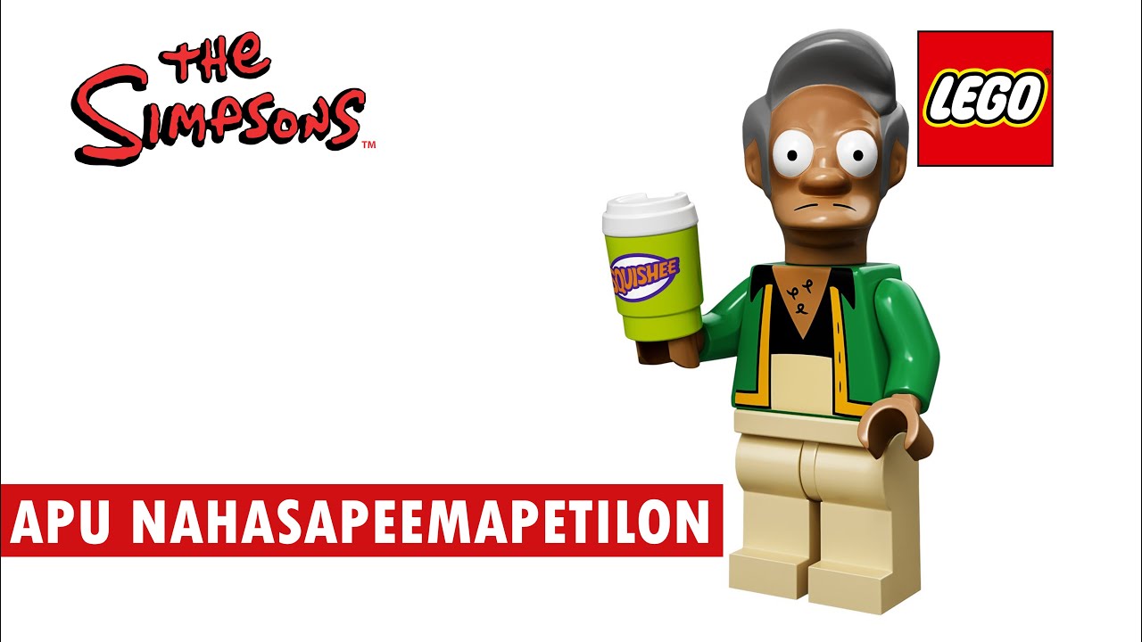 Lego 71005 The Simpsons Series 1 Apu Nahasapeemapetilon Character ...