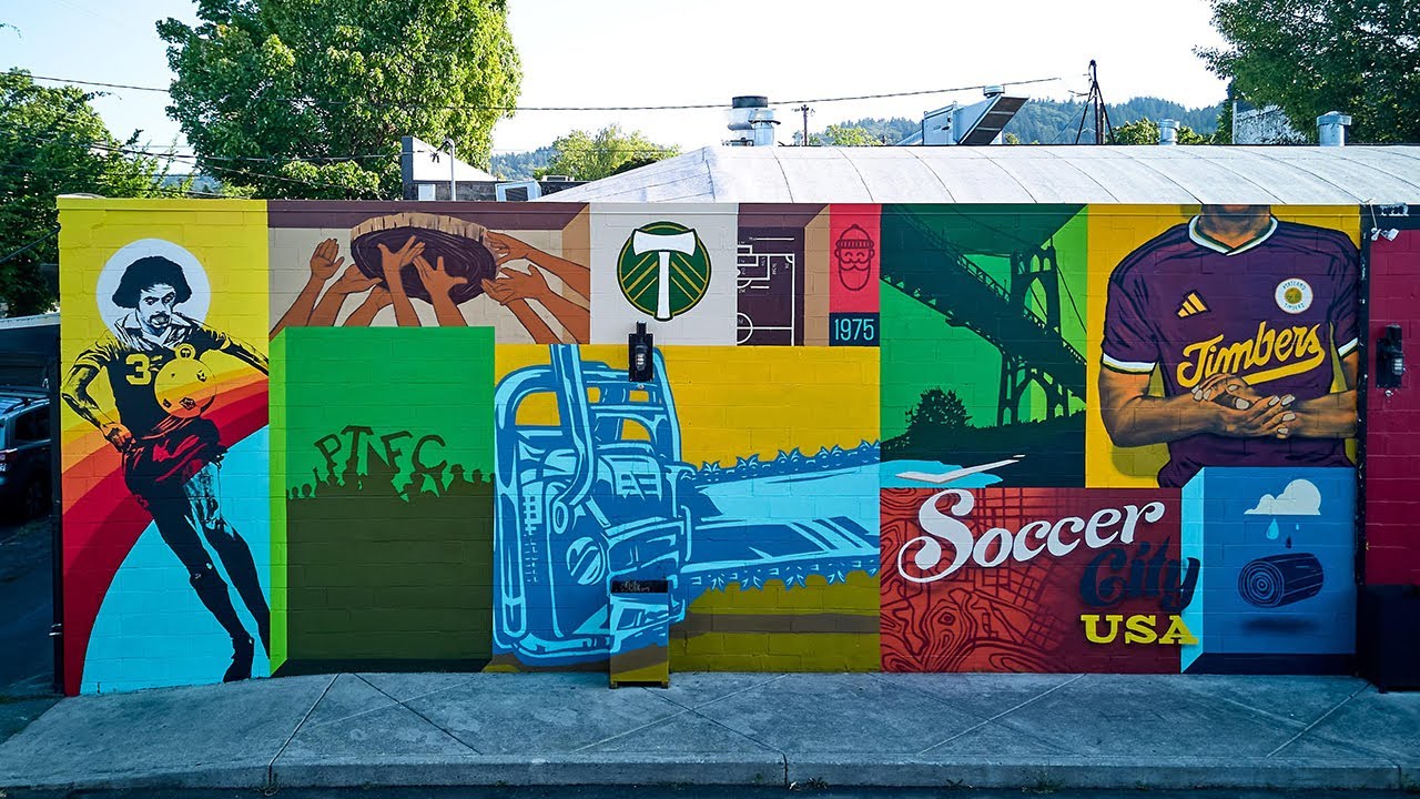 How the legendary Clive Charles mural came to life, by Blaine Fontana ...