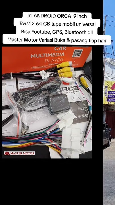 Android Orca bisa pasang disini Buka tiap hari #MasterMotor #variasimobilsurabaya - YouTube