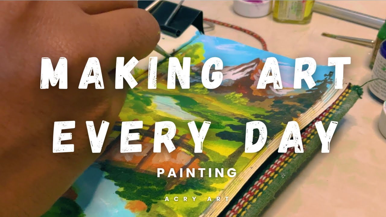 Making art every day/ art /Malayalam - YouTube