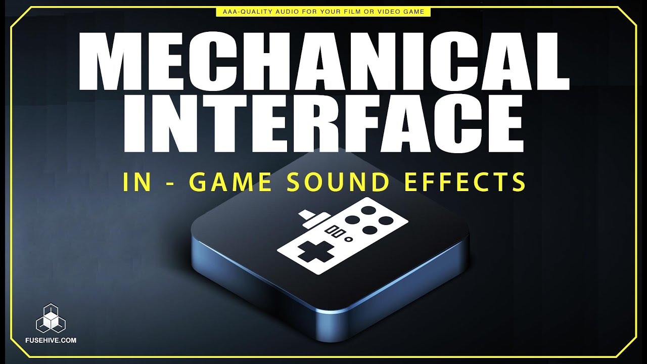 In-Game Items, Interactions, Reaction SFX - Mech UI MINI PACK - User ...