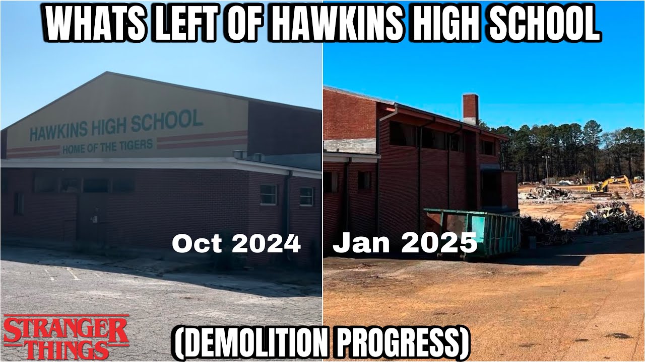 Exploring Stranger Things Hawkins High School! (Filming Location). Here ...