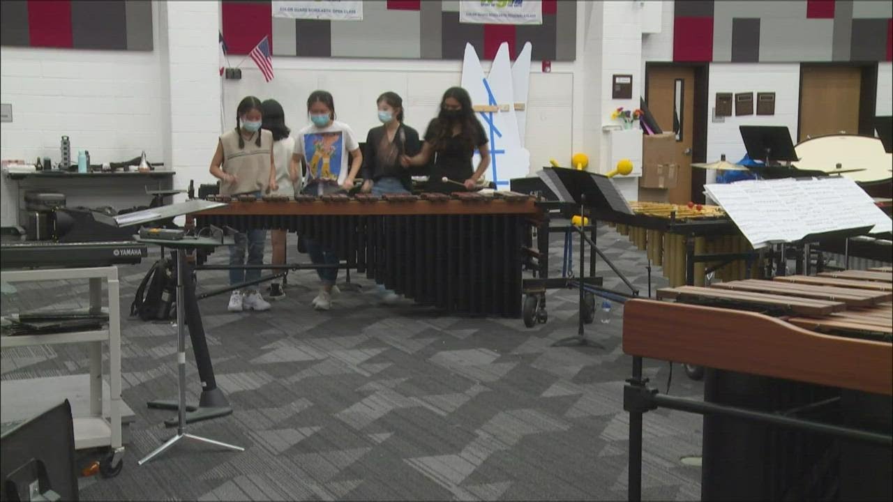 Coppell band members teaching a lesson in love - YouTube