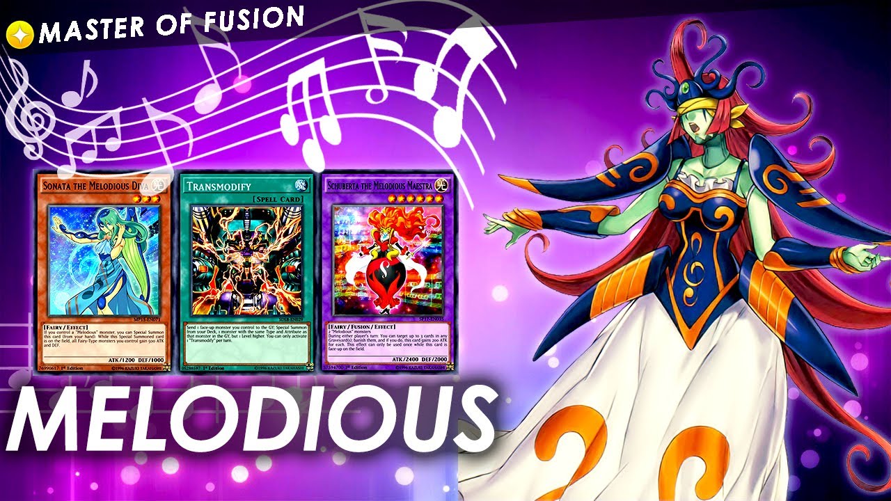 [Yu-Gi-Oh! Duel Links] MELODIOUS COMBO WITH TRANSMODIFY (Easy Fusion in ...
