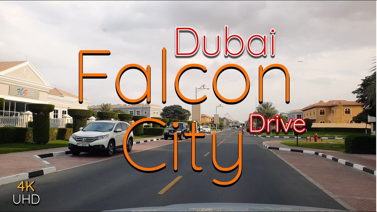 Falcon City of Wonders Dubai Drive - YouTube