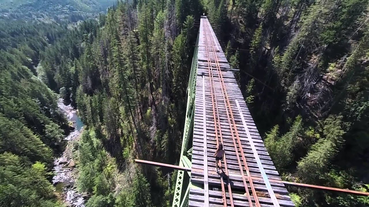 Aerial Drone Videography of Vance Creek Bridge with Directions (See ...