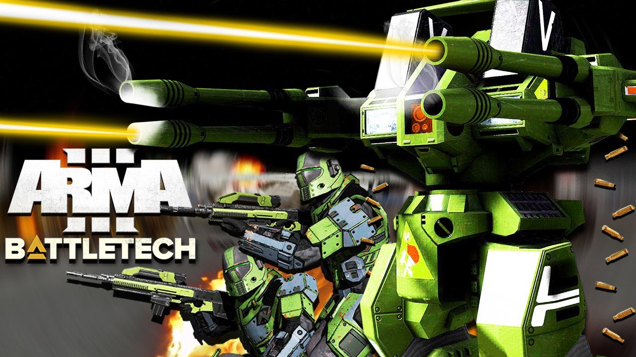 Suffering as Infantry in the Middle of a Mech Battle | Arma 3 ...