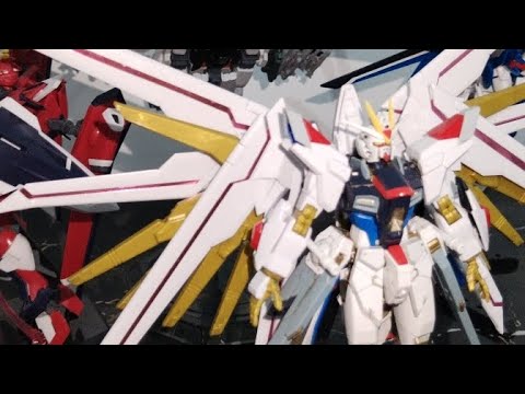 RG MIGHTY STRIKE FREEDOM CUSTOM BUILD - YouTube