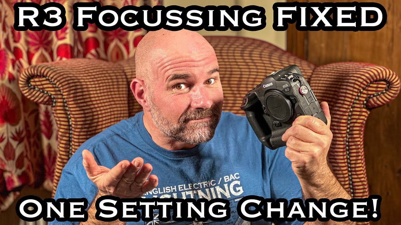 R3 Focussing FIXED - One setting change and all is great again! - YouTube