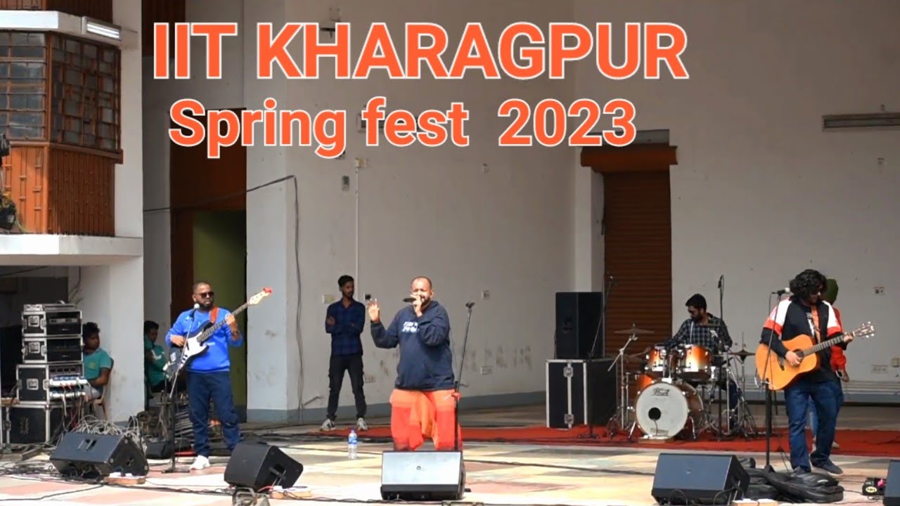 IIT KHARAGPUR Spring fest 2023 | Singing Events #iitkgp #viral #iit # ...