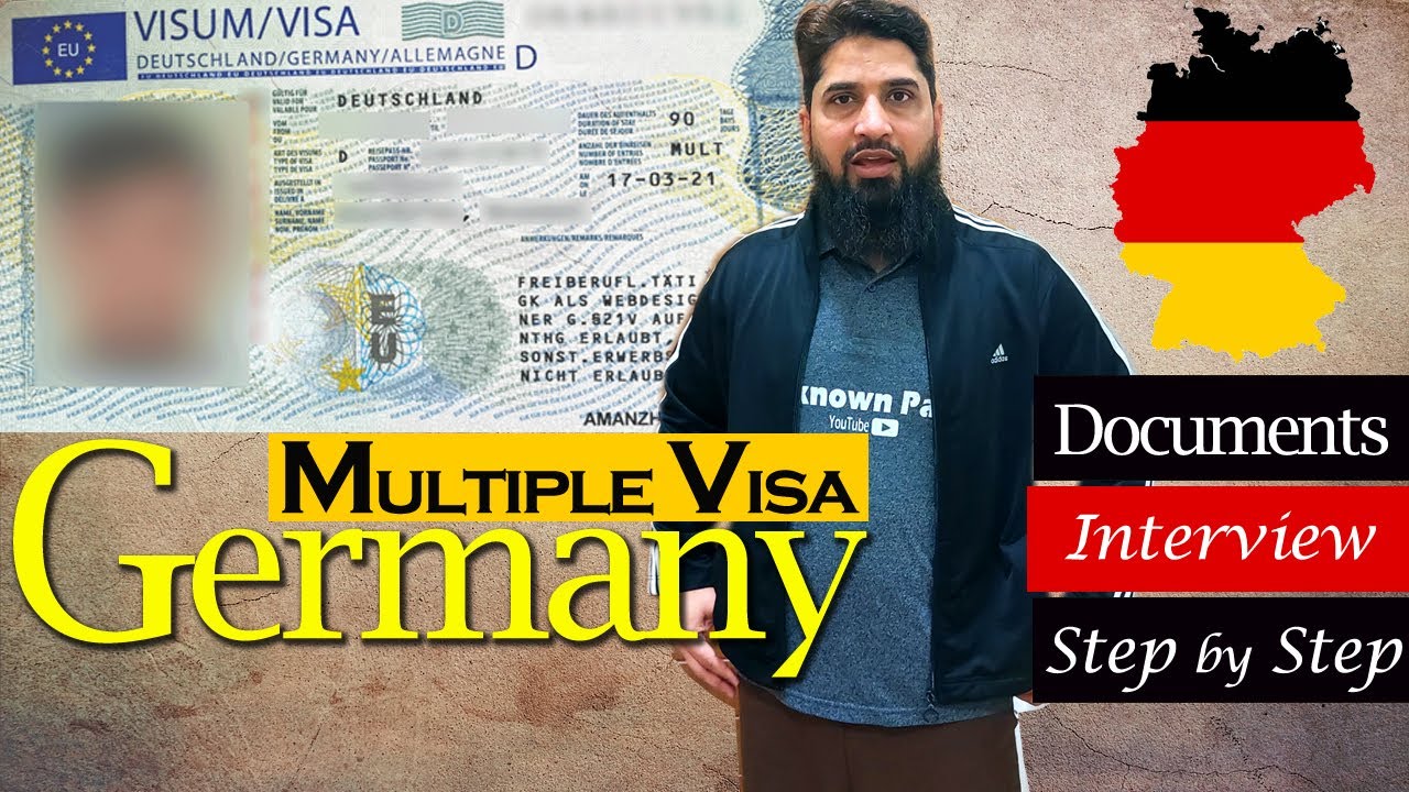 Europe Multi-entry Visa | Germany Visa Step by Step | Schengen Visa ...