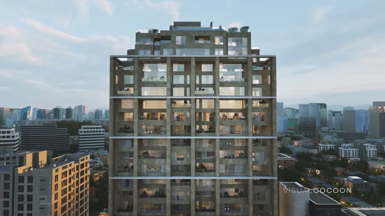 에테르노 청담(ETERNO CHEOGDAM) 3D CG 홍보영상 - YouTube