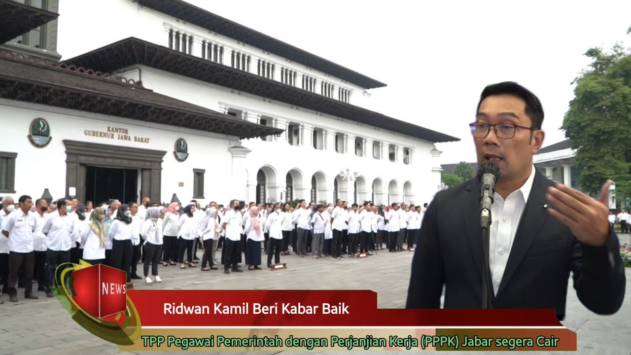 Kabar Baik⁉️Ridwan Kamil akan Cairkan TPP PPPK Jabar Akhir Tahun Ini ...