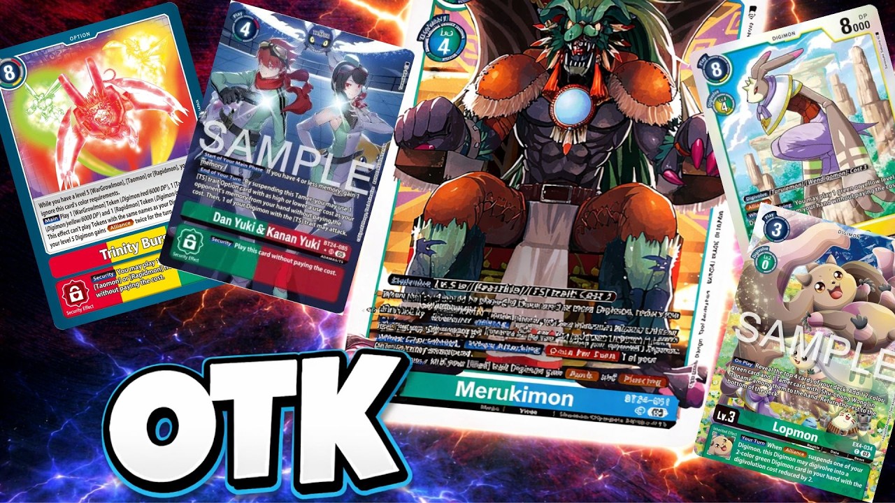 Mostramos el OTK de conejos!! | Digimon TCG - YouTube