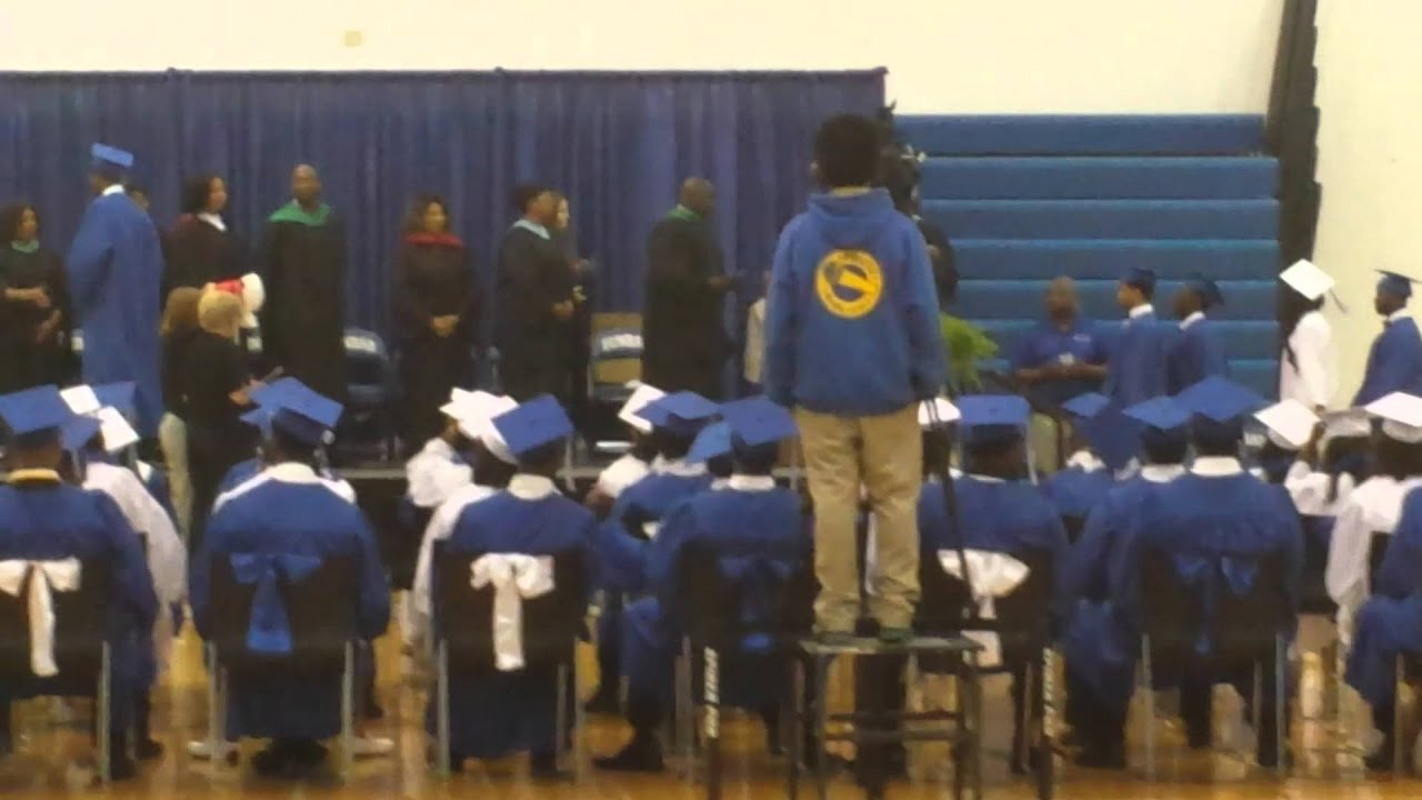 2014 dayton Dunbar graduation Eric Letts graduates - YouTube