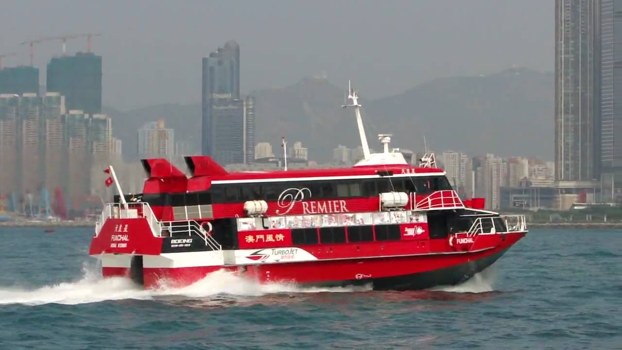 M.V. FUNCHAL (TurboJET Premier Jetfoil and with Macau Amorous Feelings ...