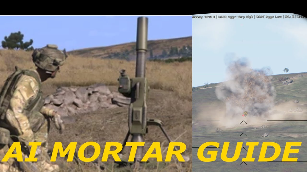 Arma 3 Antistasi, How to get AI to use Mortars - YouTube