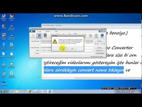 İki Videoyu Birleştirmek (AVS Video Converter)