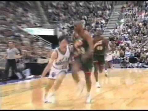 Seattle Sonics on NBA Action 1997 - YouTube