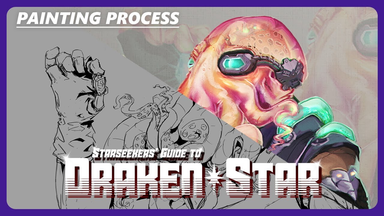 "Starseekers' Guide to Draken Star" - Character Races Painting ...