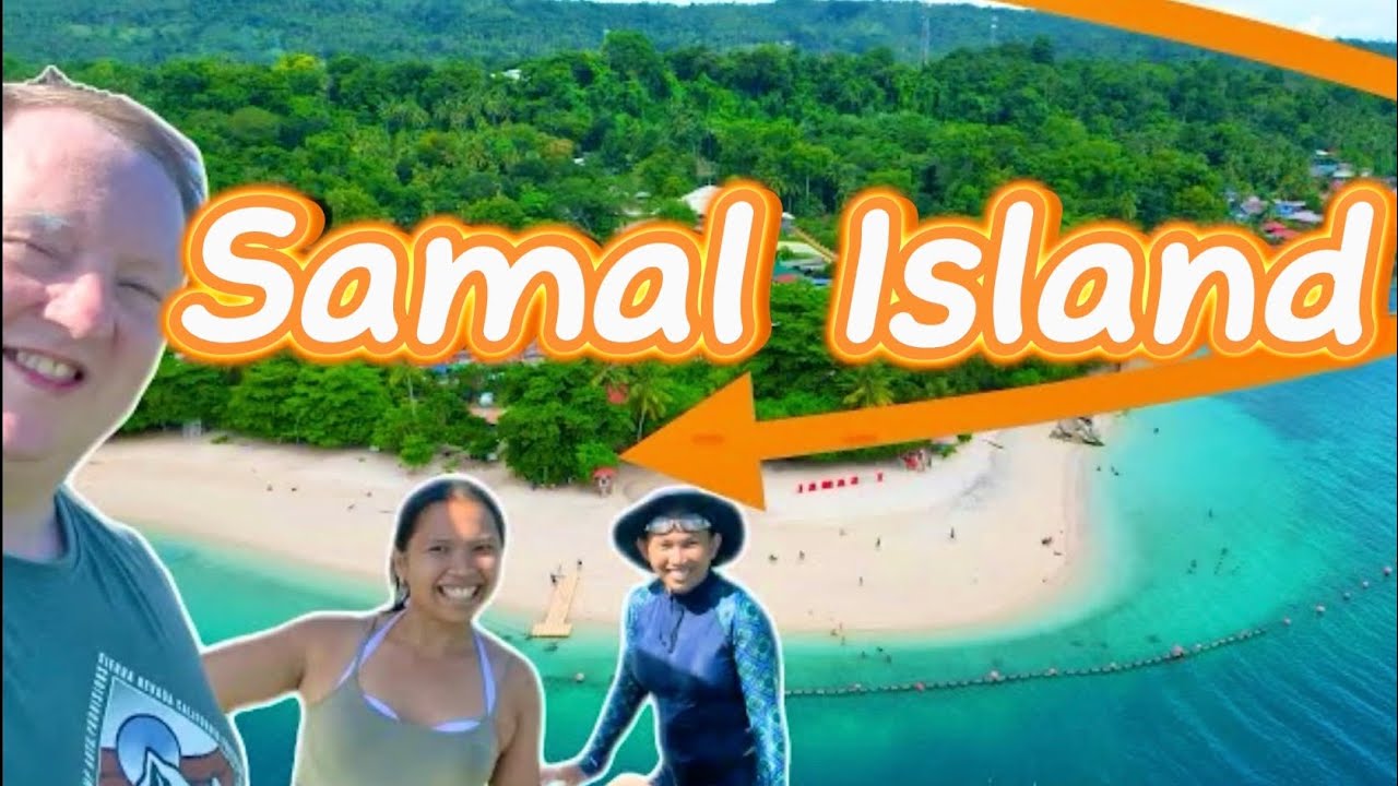 Samal Island 🏝️ Philippines 🇵🇭 day trip white sand beach - YouTube